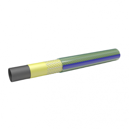 Furtun de gradina, 4 straturi cu insertie, 25 m, 19 mm