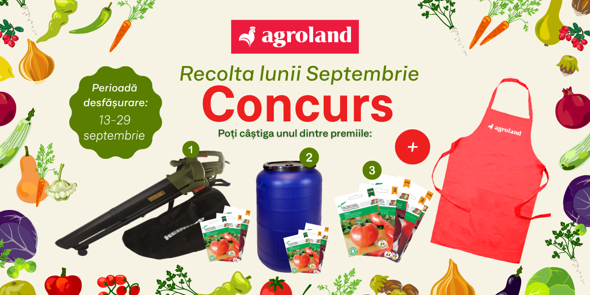 Concurs "Recolta lunii Septembrie" - Agroland